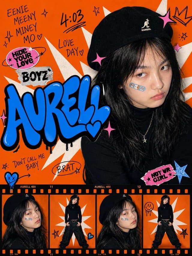 Y2K Pop Street Bratty Idol Collage Poster | AI Y2k Prompt | PromptLabHub